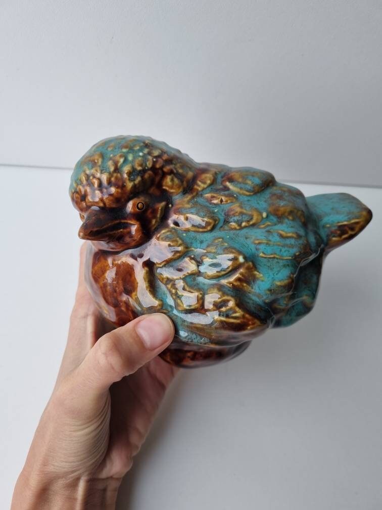 Swedish Ceramic Bird Figurine by Erik Engqvist, Jie Keramik Bird ...