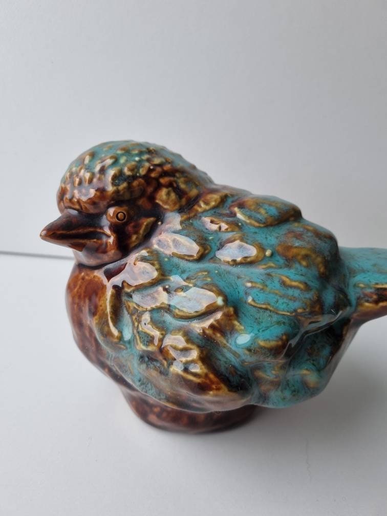 Swedish Ceramic Bird Figurine by Erik Engqvist, Jie Keramik Bird ...