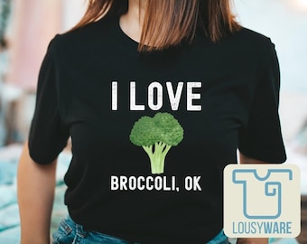 Broccoli Love Shirt - Etsy