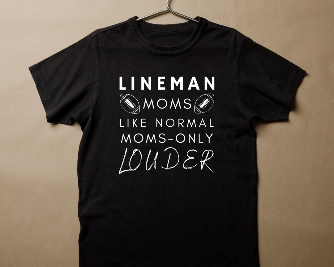 Lineman Moms, Like Normal Only Louder | Short-sleeve Unisex T-shirt - Etsy