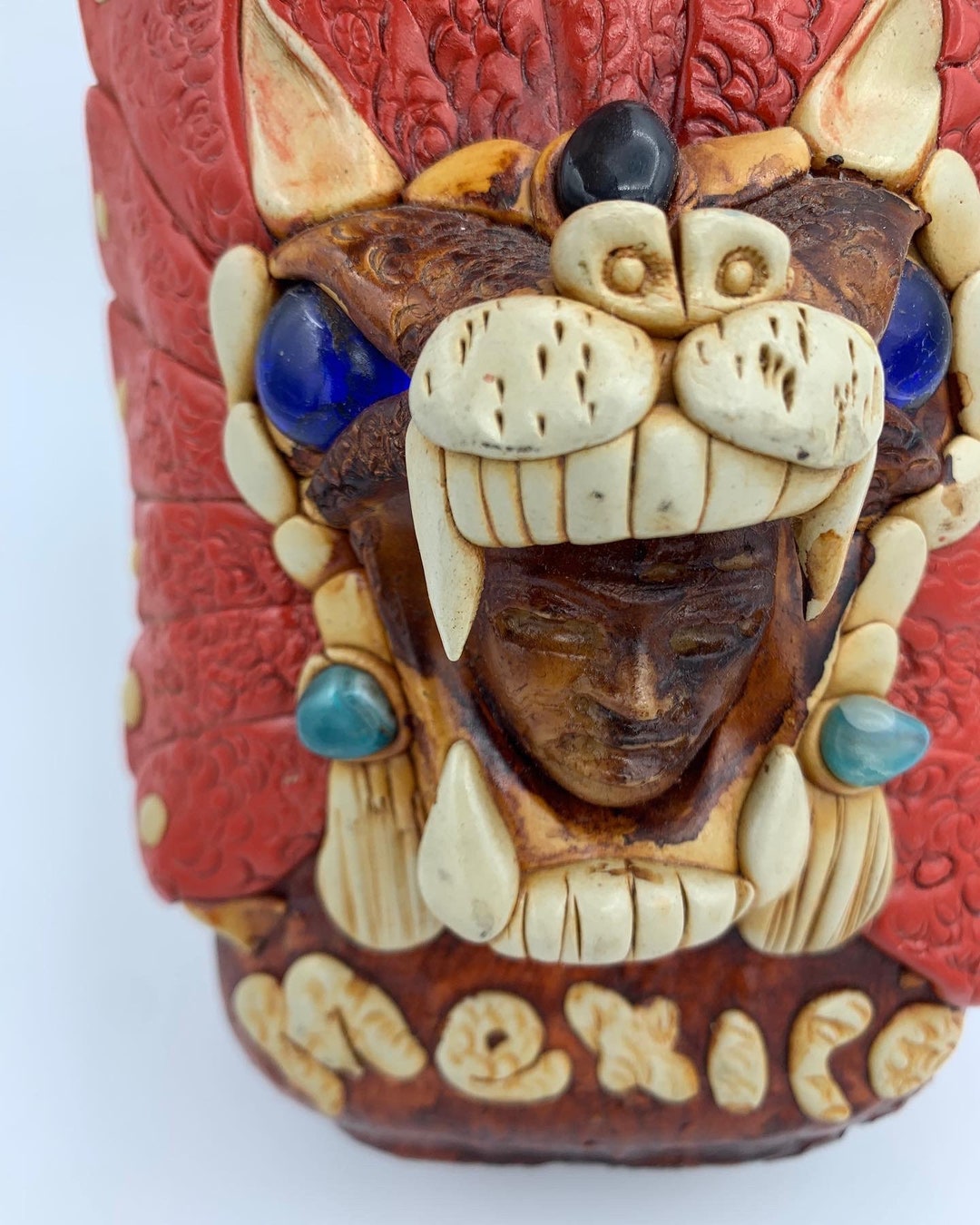 Great Bottle of Tequila Art or Something Else. Bottle of Liquor. Aztec ...