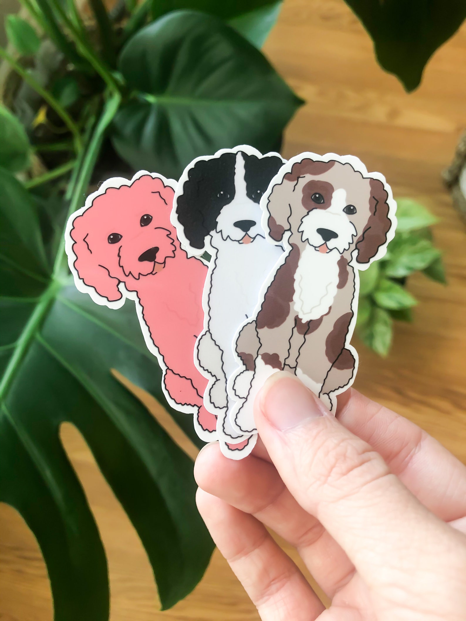 Custom Poodle Sticker Doodle Sticker Laptop Sticker - Etsy