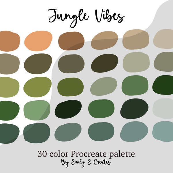 Procreate Color Palettes - Etsy