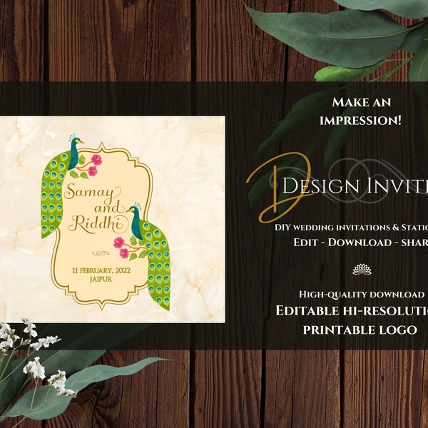 Indian Wedding Logos - Etsy