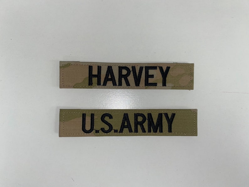 OCP 3 Color Army/ Custom Name Tapes - Etsy