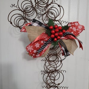Rusty Candy Cane Decor - Etsy