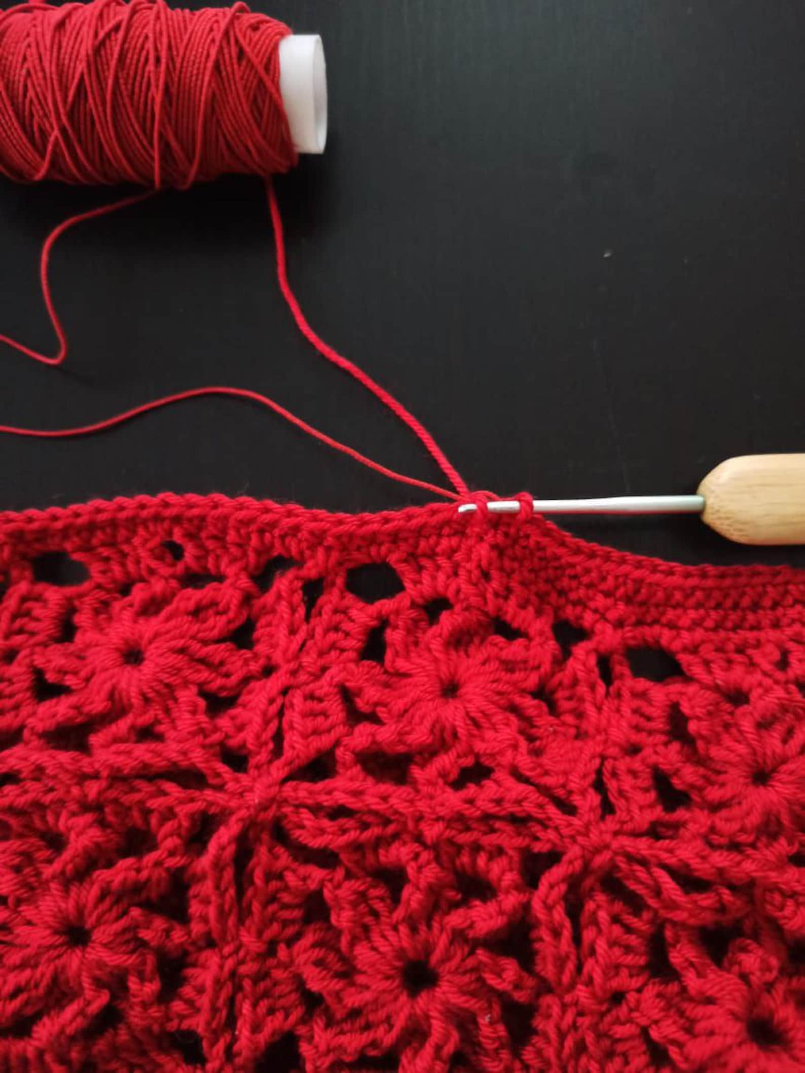Tutorial Knitted Bikini Panties Pattern In Pdf Format Red Etsy