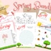Spring Word Scramble Game, Spring Activities for Kids, Family Game ...