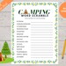 Camping Bundle, Camping Activities, Word Search for Older Kids, Digital ...