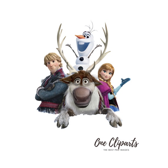 Frozen Clipart PNG Frozen Birthday | Etsy