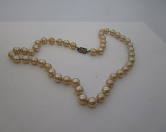 Cream Color Necklace | Etsy