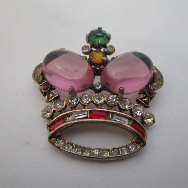 Multi Colored Brooch - Etsy