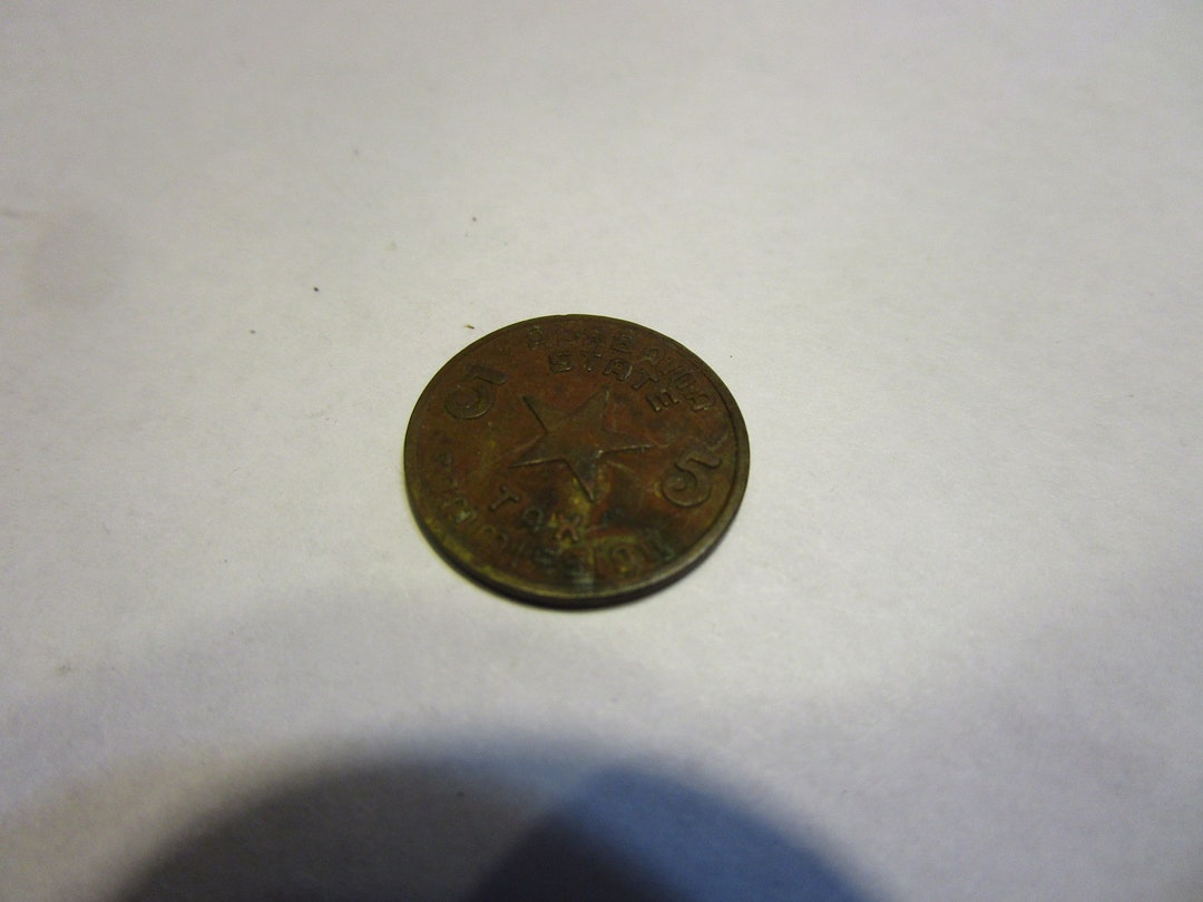 Antique Alabama State Luxury Tax Token - Etsy