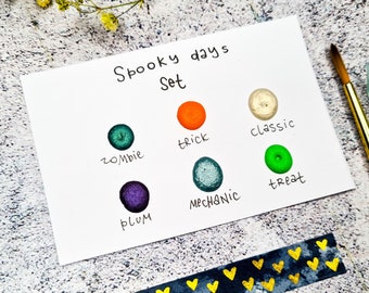 Spooky Color Palette - Etsy