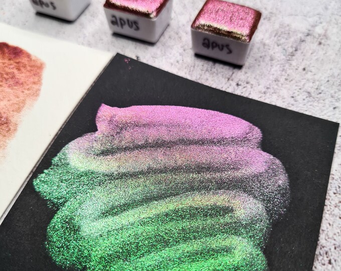 APUS Colorshift Watercolor to Magic Journal, Shifting Paint for ...