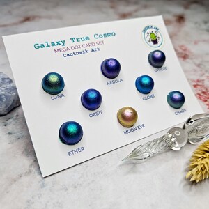 TRUE COSMO Chameleon Watercolor Dot Set, Big Paint Sample for ...