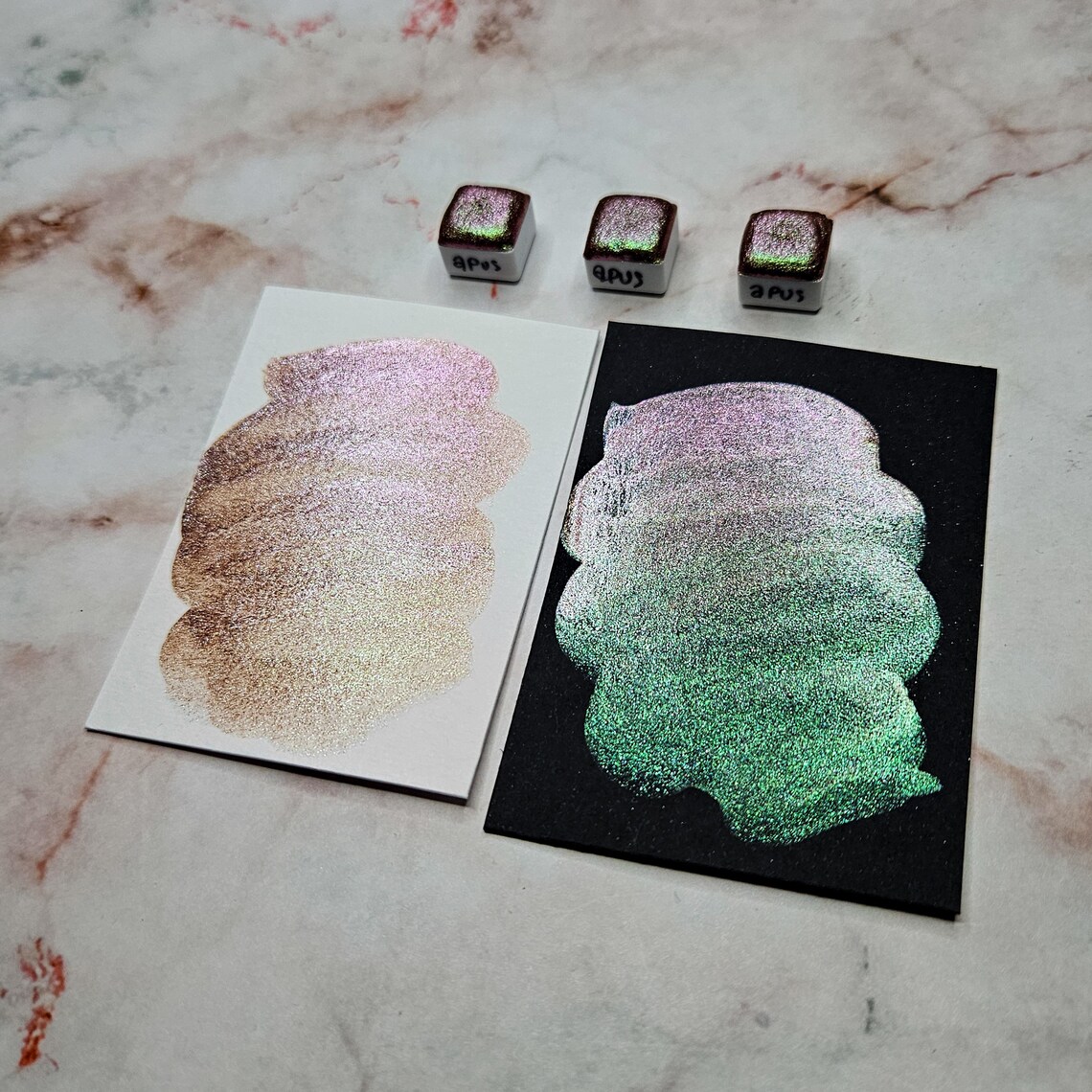 GALAXY GREATEST Mini Pan Chameleon Paint Set, Scrapbooking Accessories ...