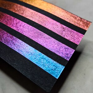 ANDROMEDA Mega Dot Paint Sample, Bullet Journal Craft Supply, Shimmer ...