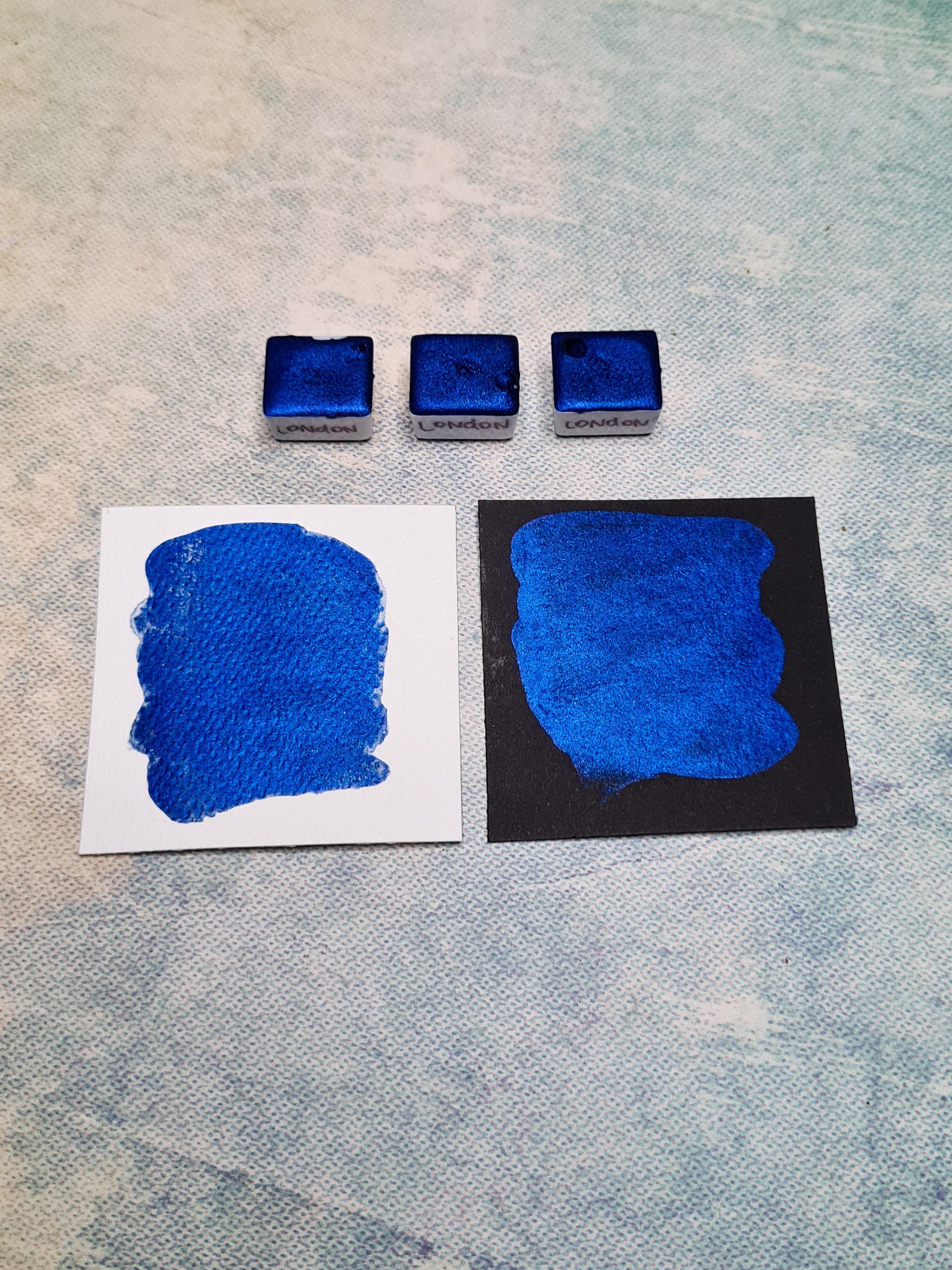 MAJESTIC COLOR SET Half Pan Watercolor Travel Box Palette - Etsy