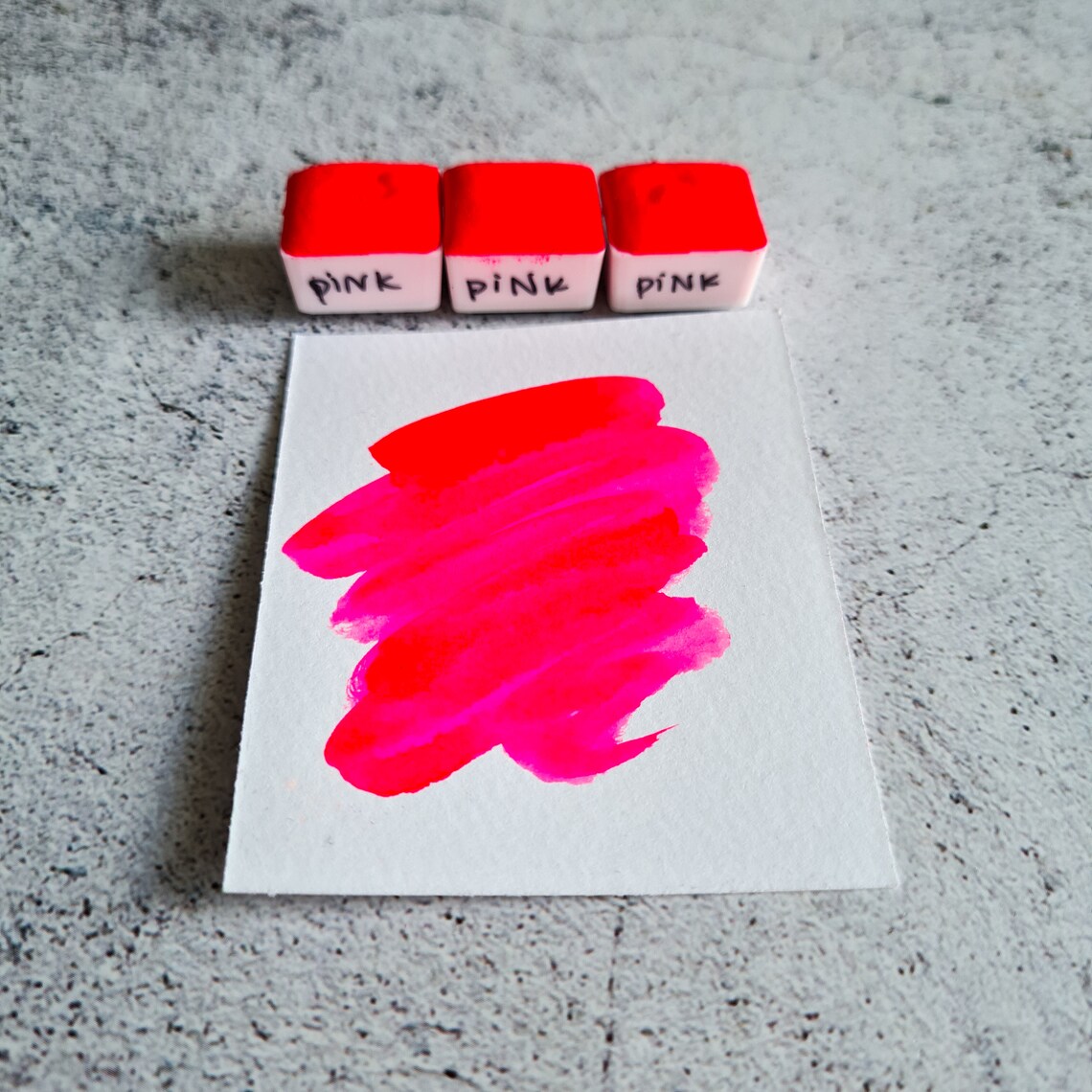 NEON Watercolor for Journaling Mini Paint Palette - Etsy