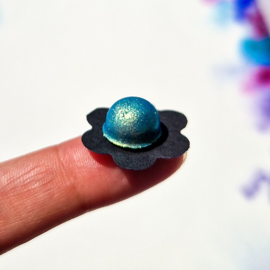 Mega Dot Sample With Colorshift Watercolor Paint Tester to - Etsy