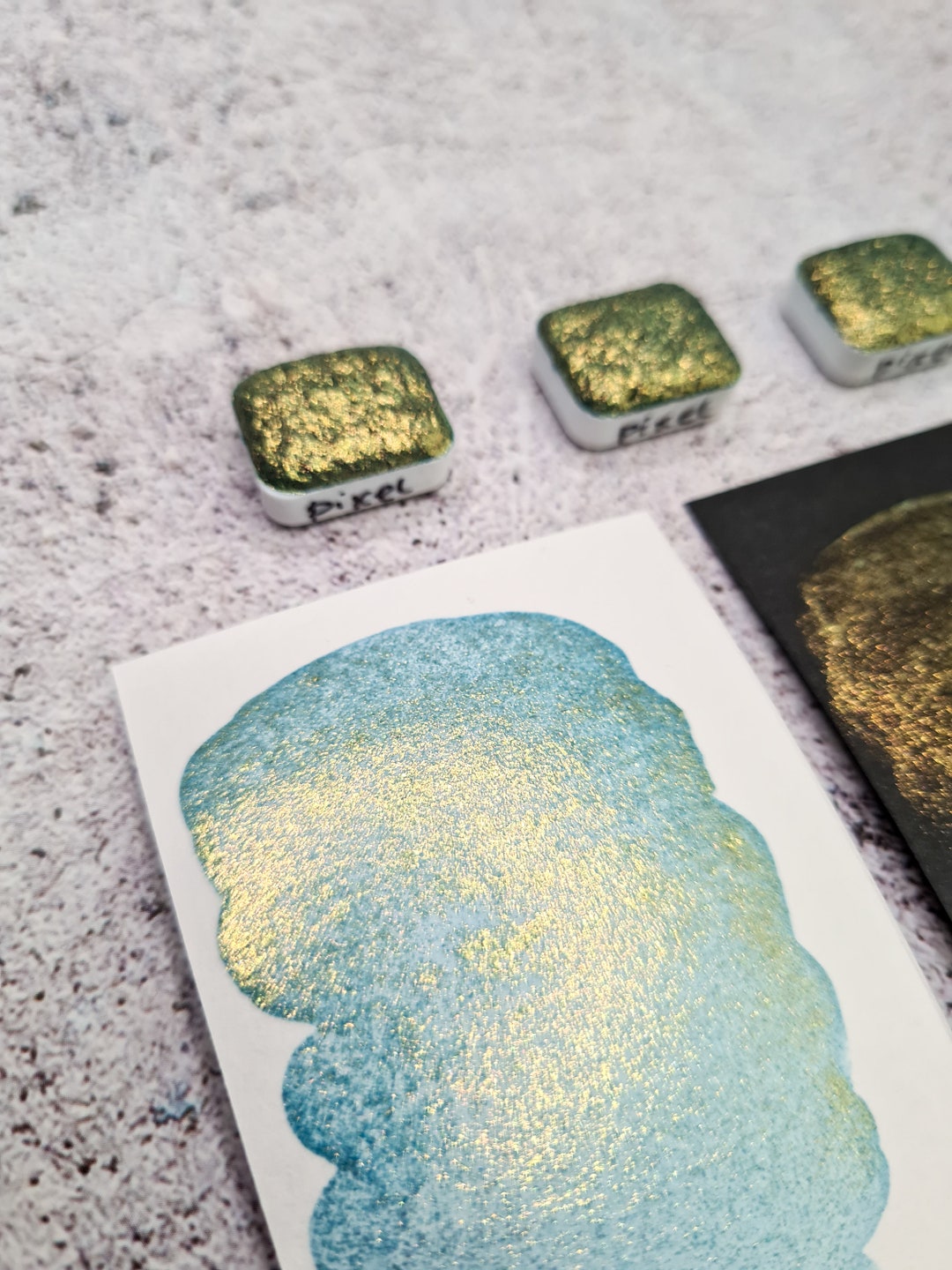 PIXEL Metallic Duochrome Watercolor for Scrapbooking, Artistic Gift to ...