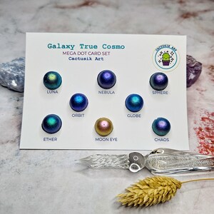 TRUE COSMO Chameleon Watercolor Dot Set, Big Paint Sample for ...