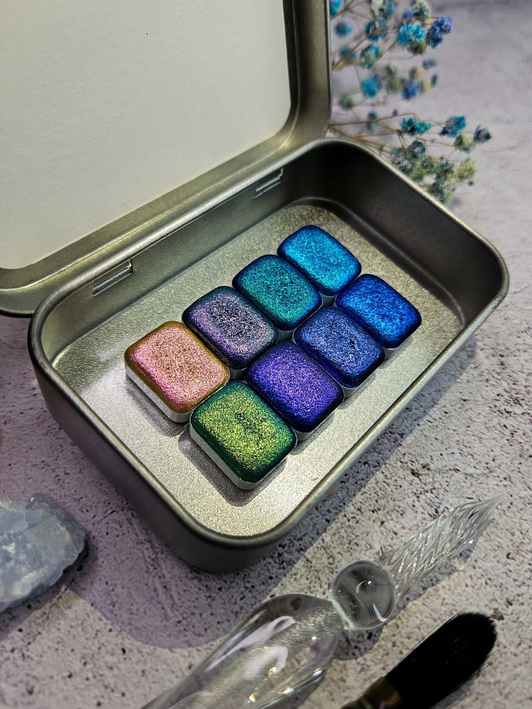 TRUE COSMO Shifting Paint in Quarter Pan, Metallic Colorshift ...