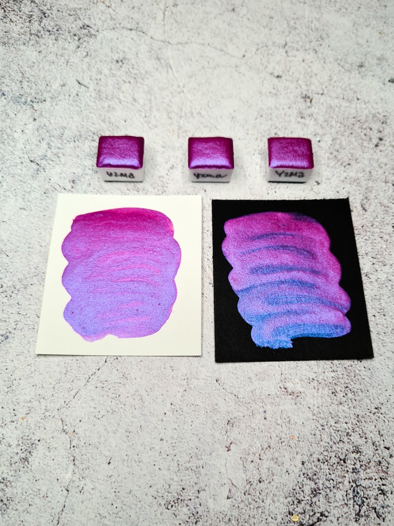 YZMA Duochrome Metallic Watercolour Art Supply for Coloring - Etsy