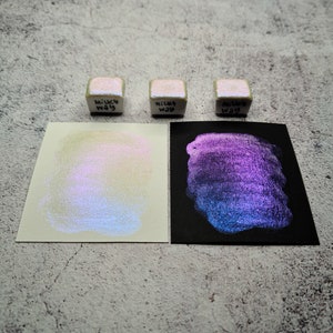 MILKY WAY Colorshift Metallic Watercolor, Duochrome Effect Paint for ...