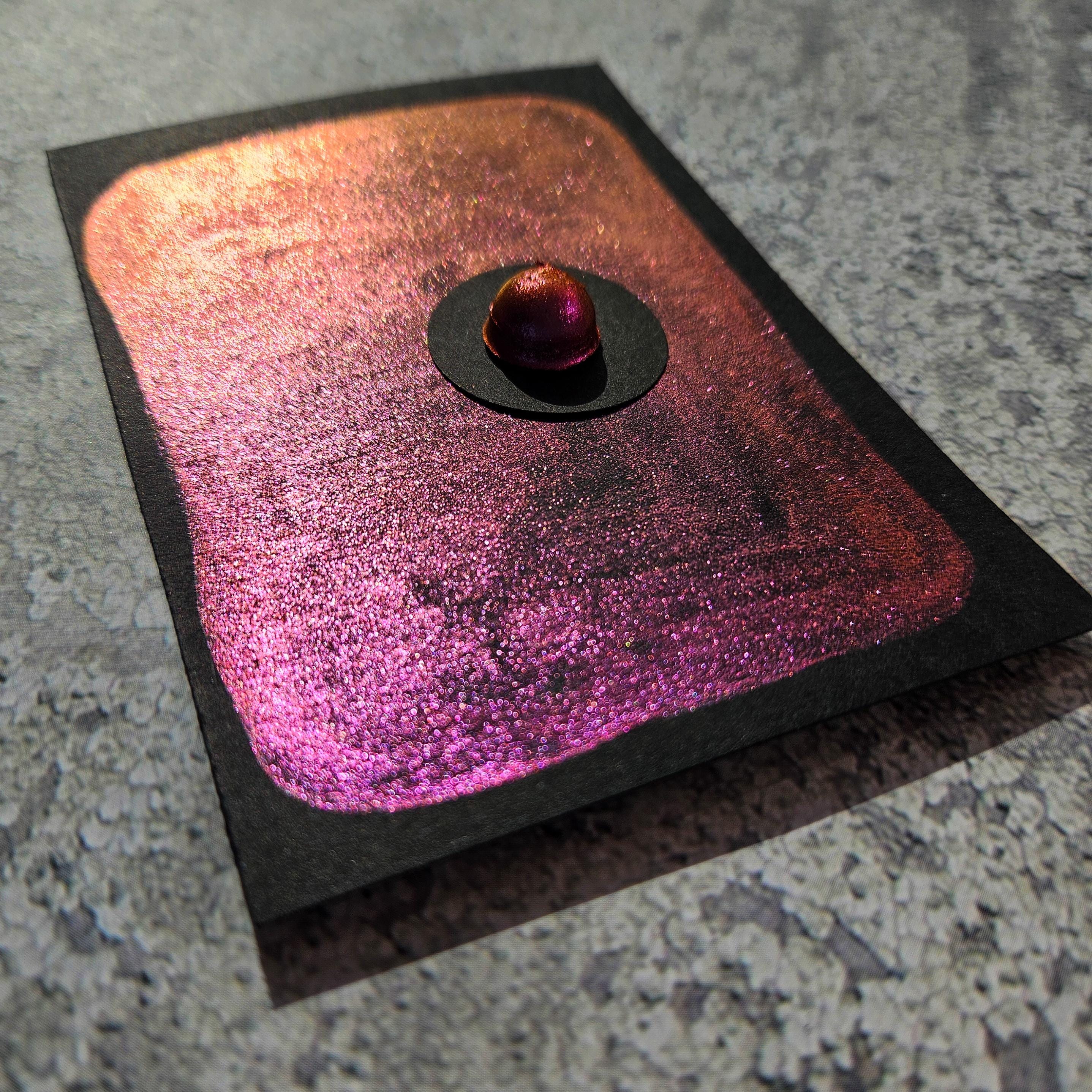 ANDROMEDA Mega Dot Paint Sample, Bullet Journal Craft Supply, Shimmer ...