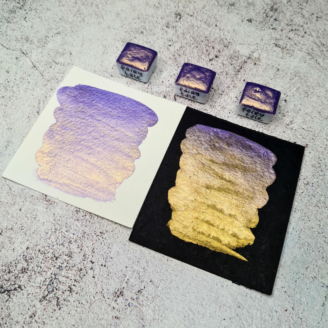 FAIRY TALE Duotone Watercolor,duochrome Effect Paint for Lettering ...