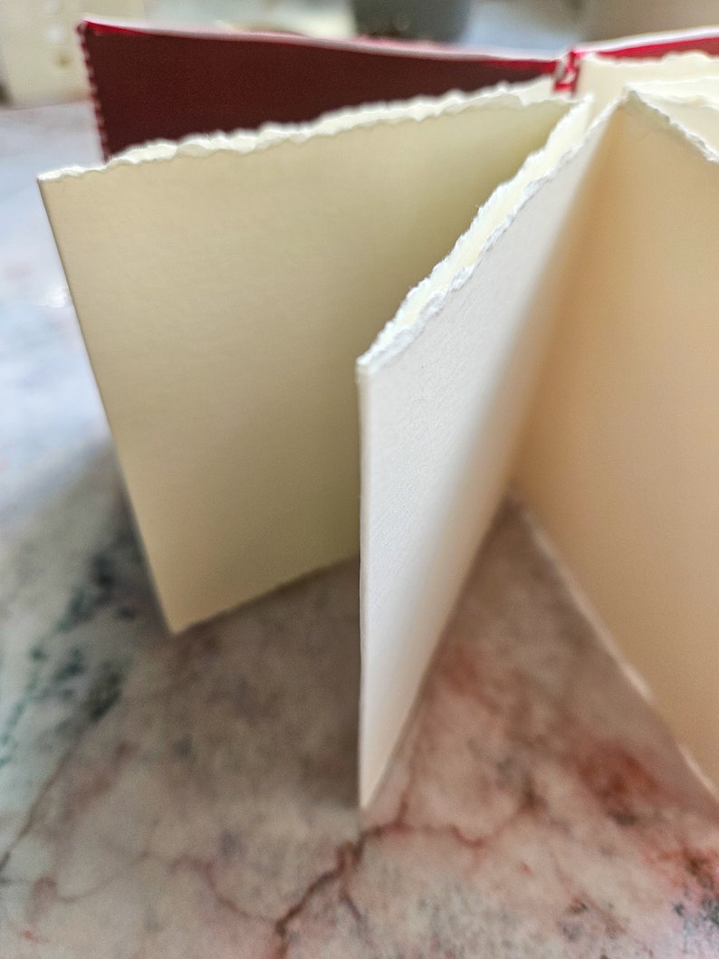 Hardcover Accordion Notebook Landscape Format Sketchbook Art - Etsy