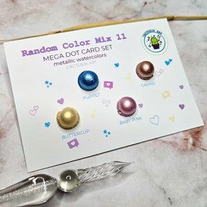 Watercolor Sample Palette With Pastel Colors, Art Supply Set to ...