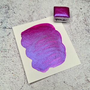 YZMA Duochrome Metallic Watercolour, Art Supply for Coloring ...