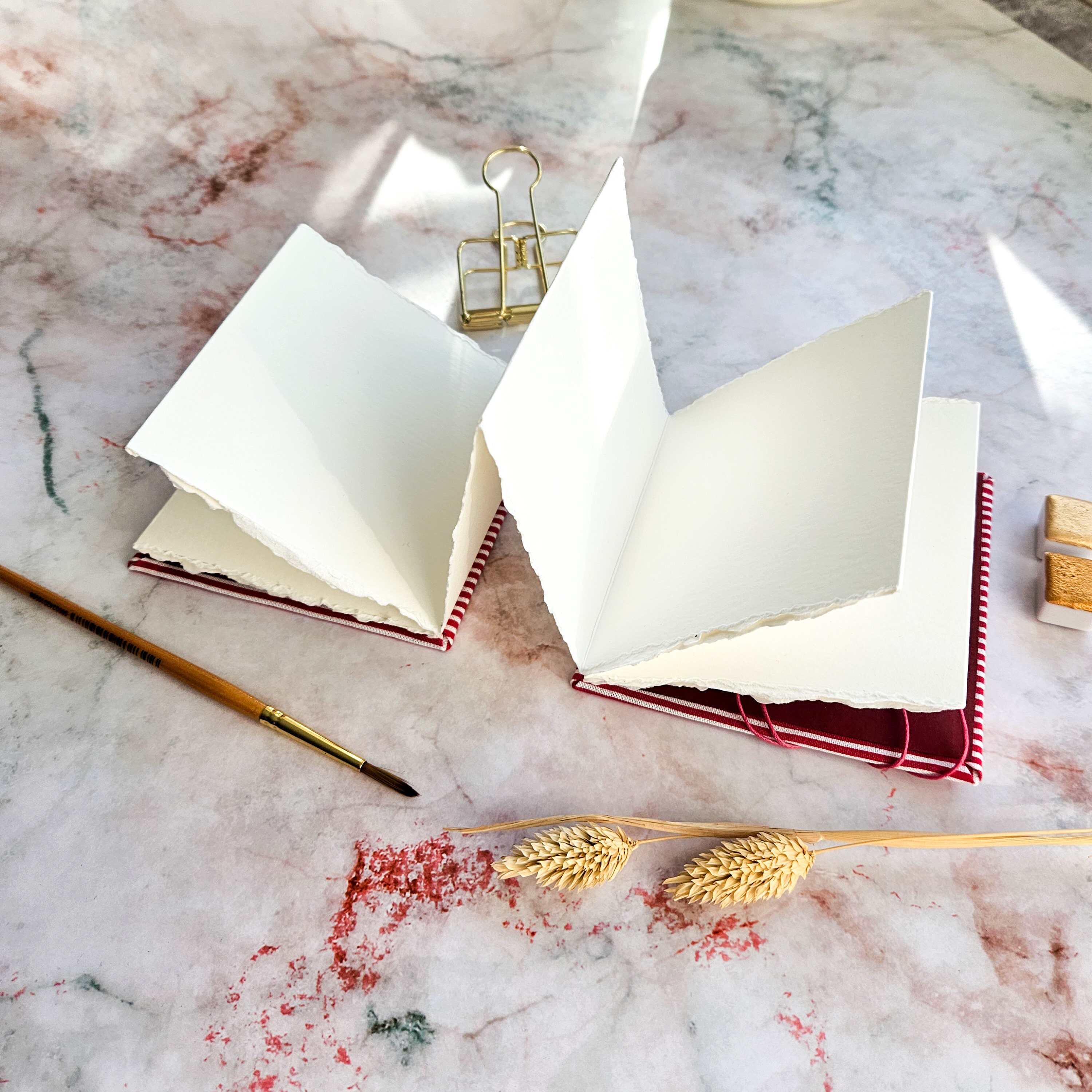 Hardcover Accordion Notebook Landscape Format Sketchbook Art - Etsy