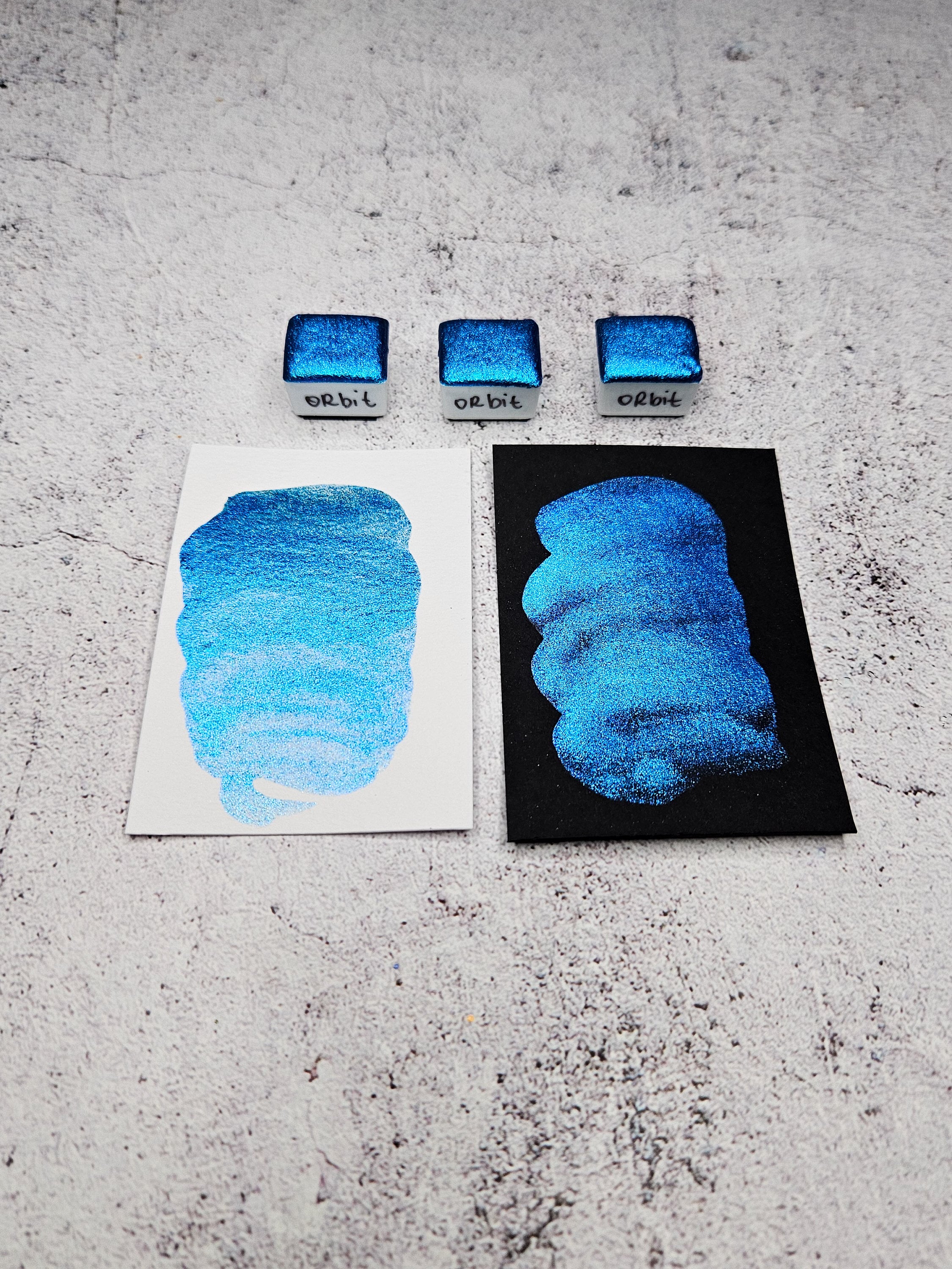 ORBIT Shifting Handmade Paint to Scrapbooking Metallic - Etsy