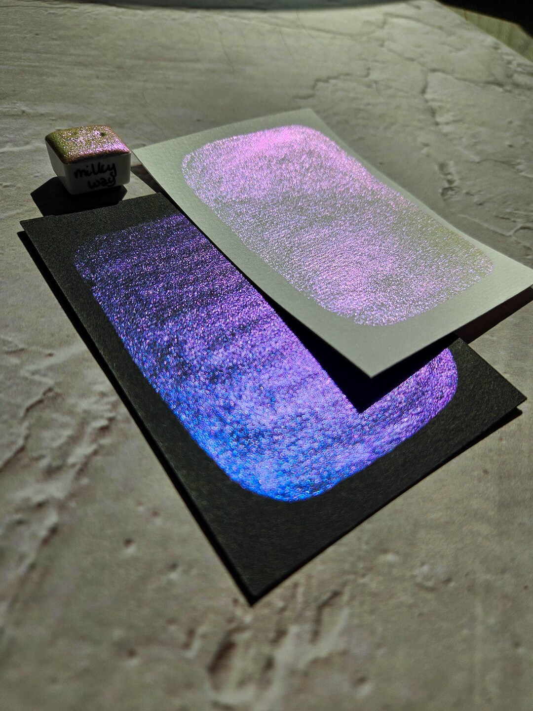 MILKY WAY Colorshift Metallic Watercolor, Duochrome Effect Paint for ...