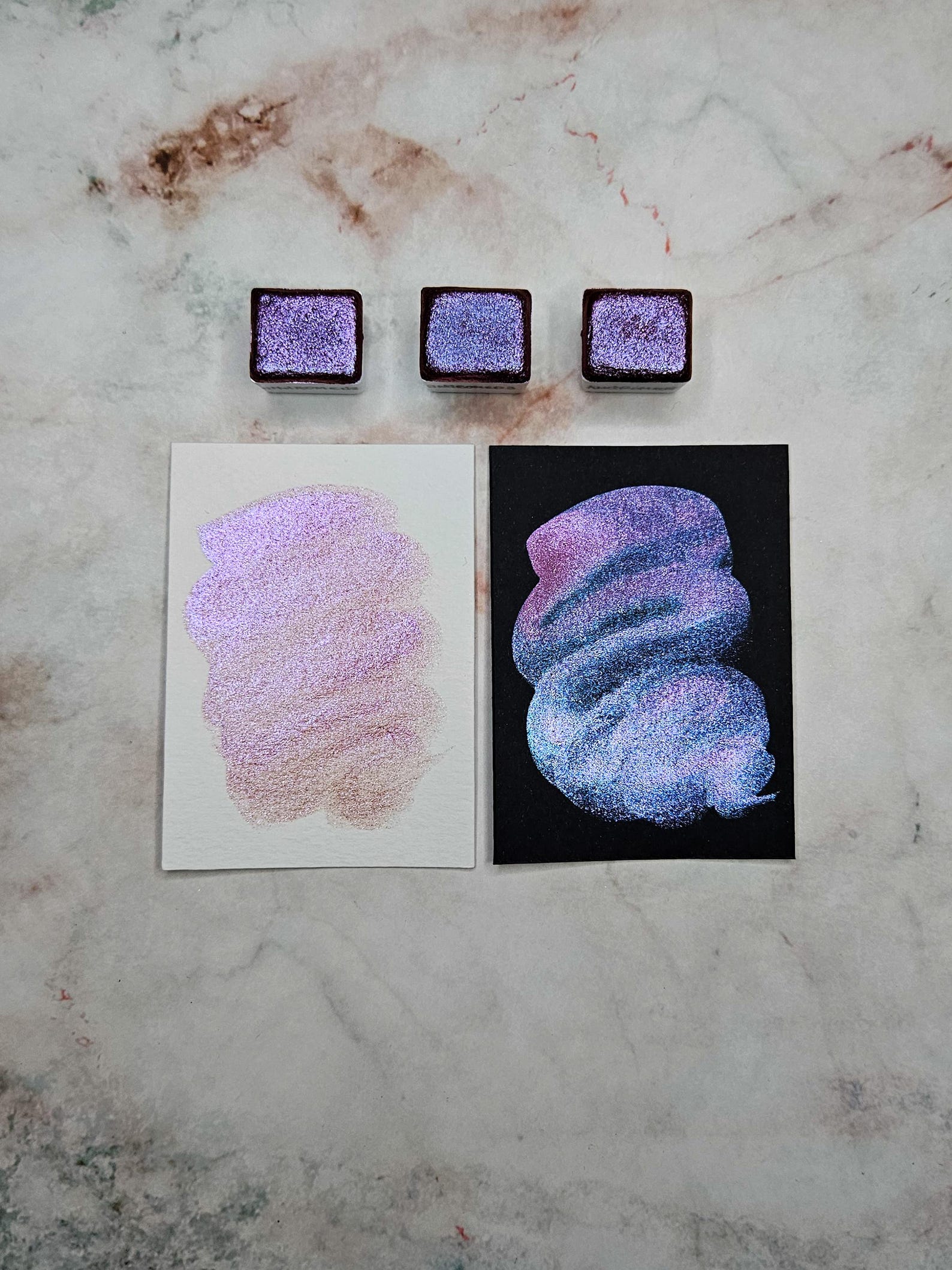 ANDROMEDA Half Pan Shifting Paint to Scrapbooking, Crafty Accessories ...