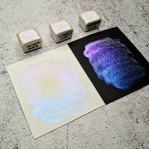 MILKY WAY Colorshift Metallic Watercolor, Duochrome Effect Paint for ...