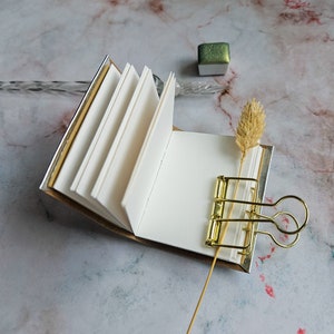 Little Aesthetic Journal, Pocket Size Sketchbook, Mini Watercolor ...