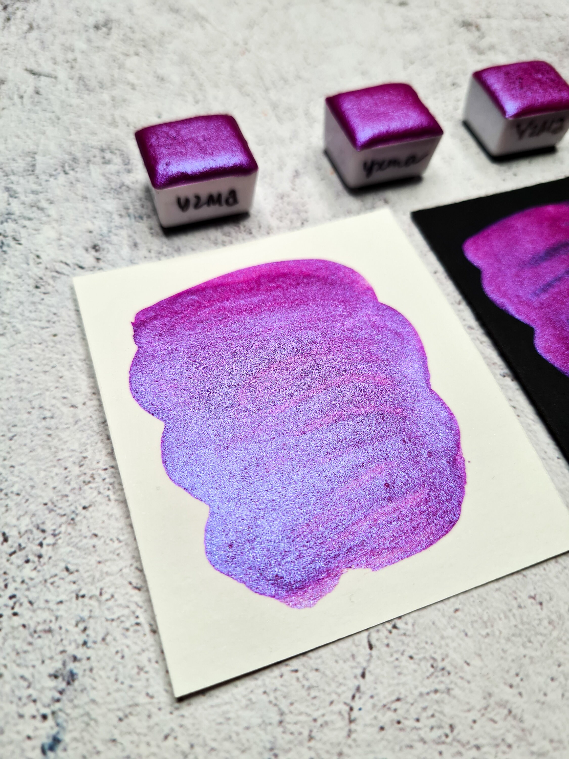 YZMA Duochrome Metallic Watercolour Art Supply for Coloring - Etsy