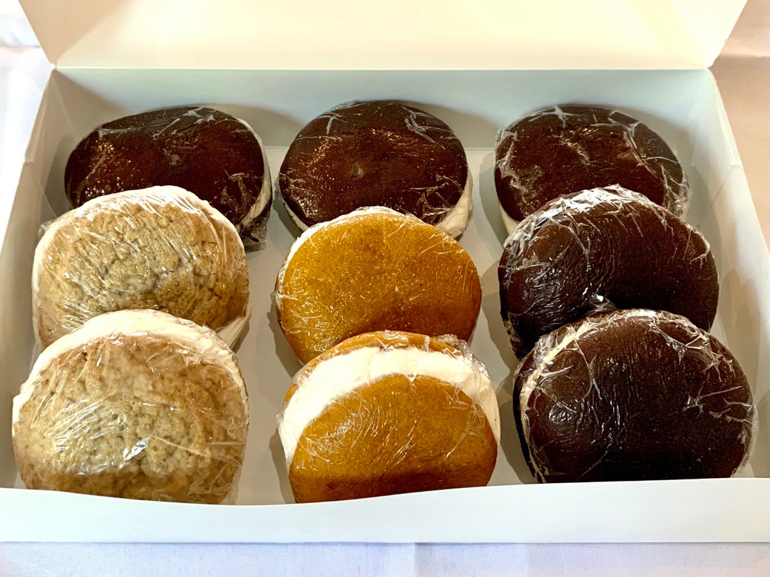 Whoopie Pie; Variety Pack, Homemade, Pack of 9 (NOT Gluten Free) - Etsy