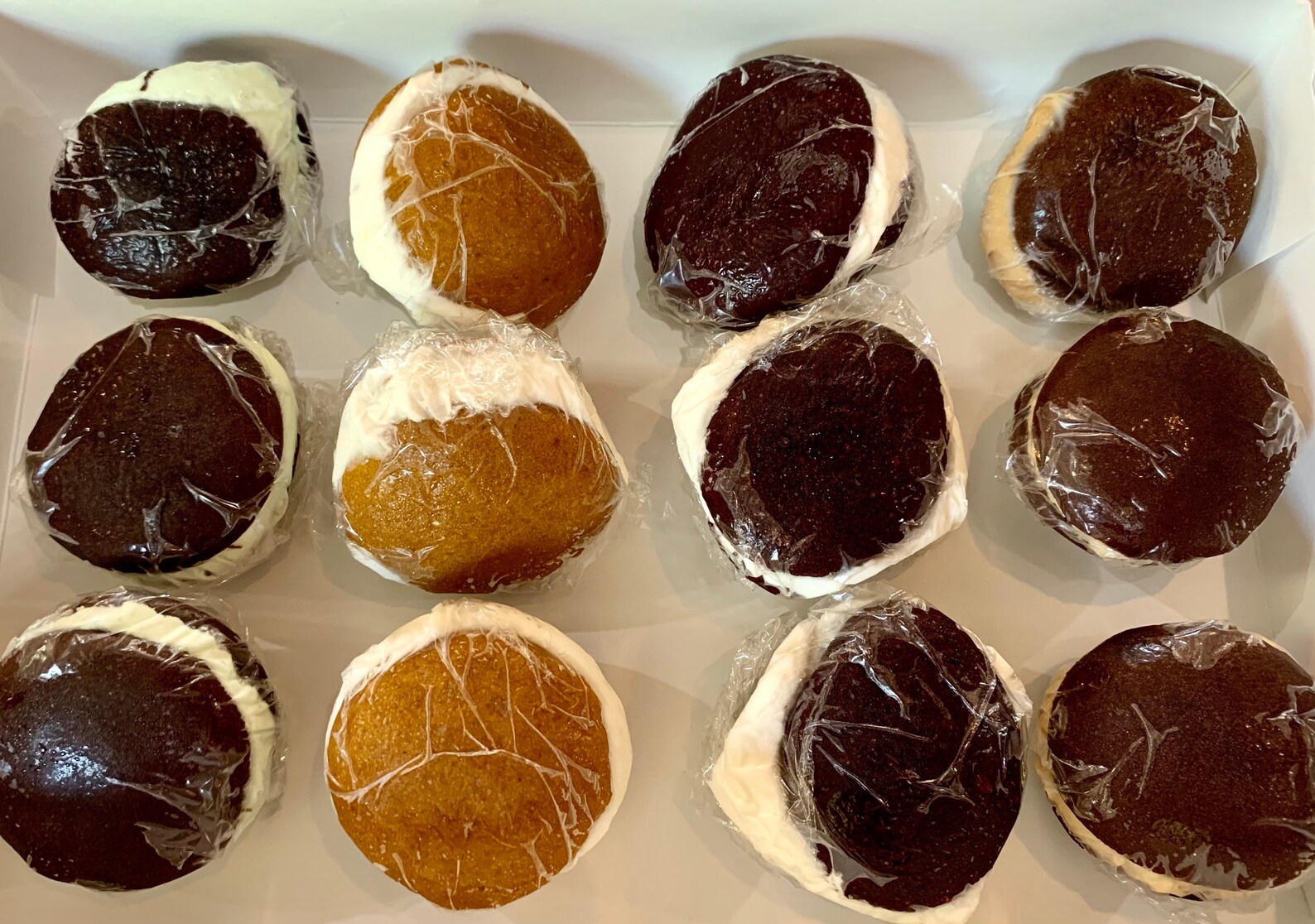 Whoopie Pie MINI Variety Pack Homemade Pack of 12 - Etsy