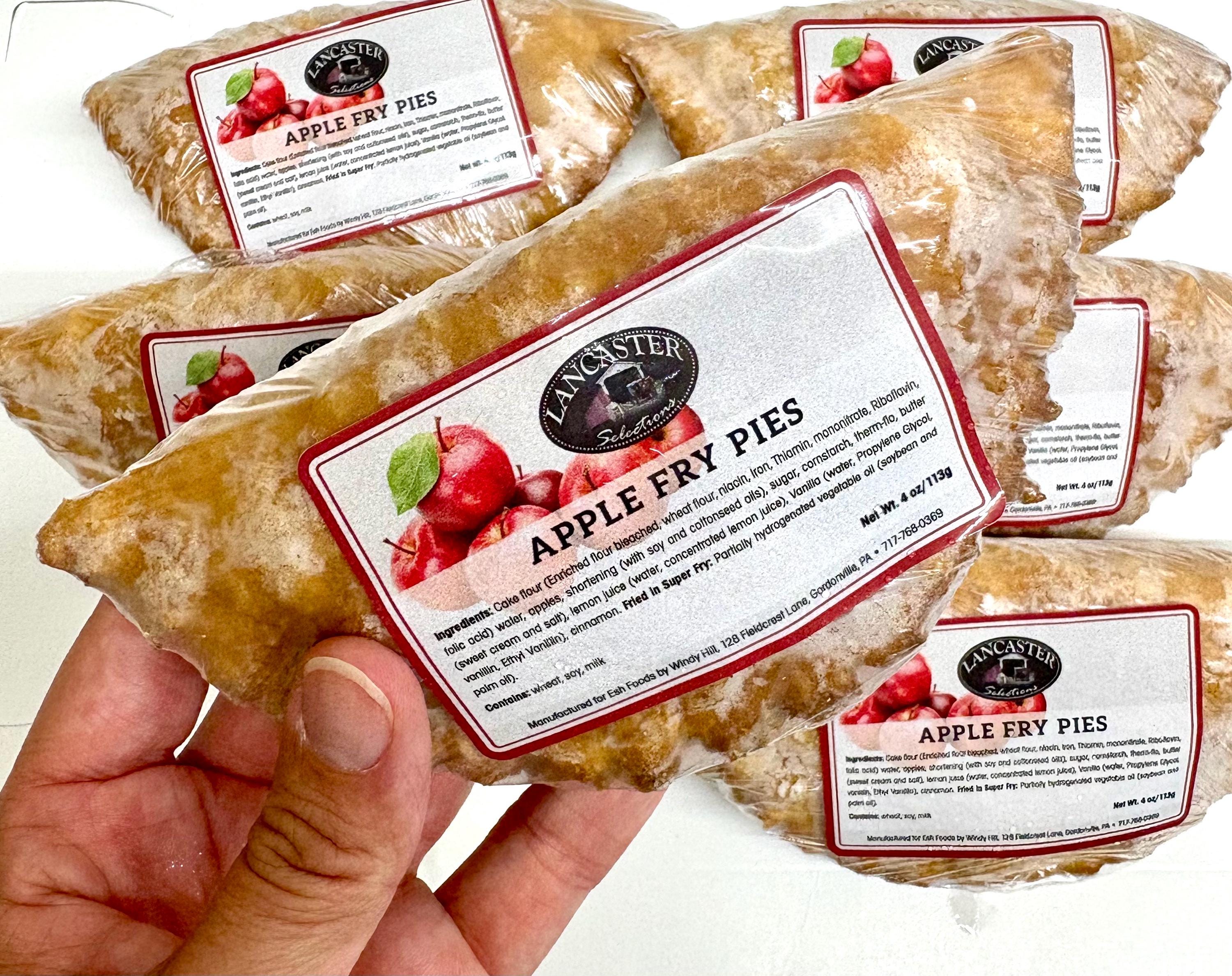 Fry Pie; Apple, Amish Made, Pack of 6 - Etsy