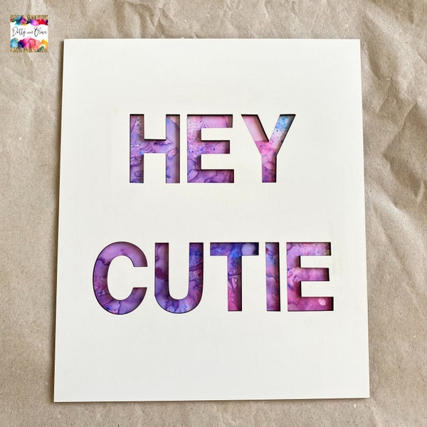 Hey Cutie - Etsy