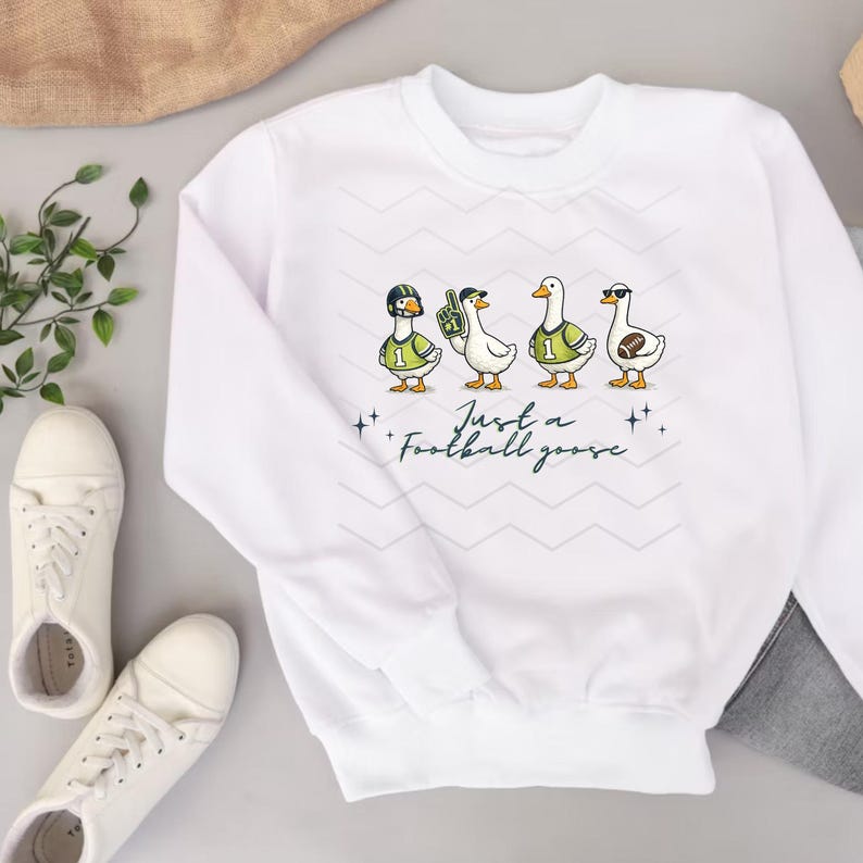 Football Goose PNG Bundle | Funny Game Day Goose Shirt Designs | Cute ...