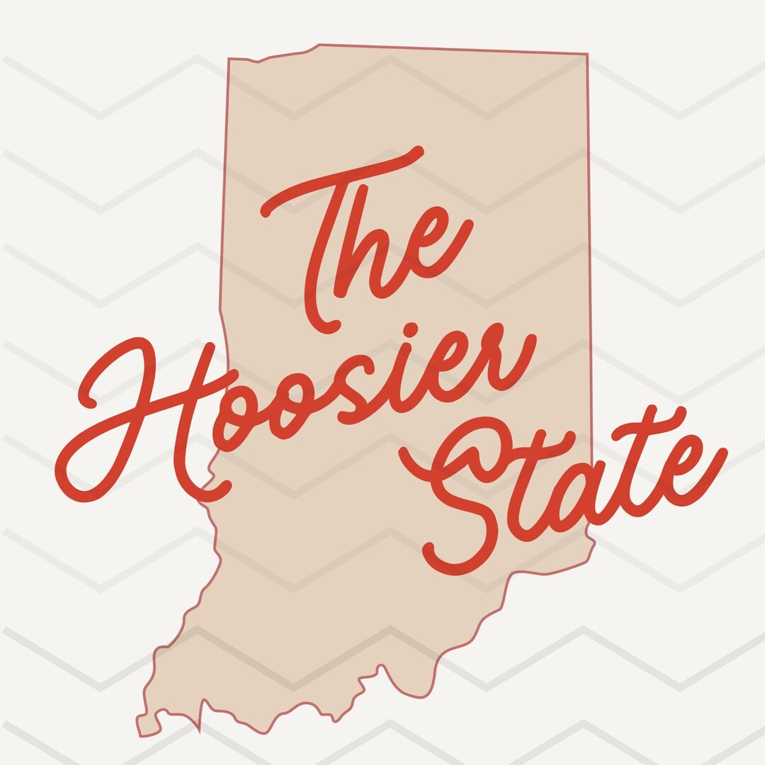 The Hoosier State PNG - Etsy