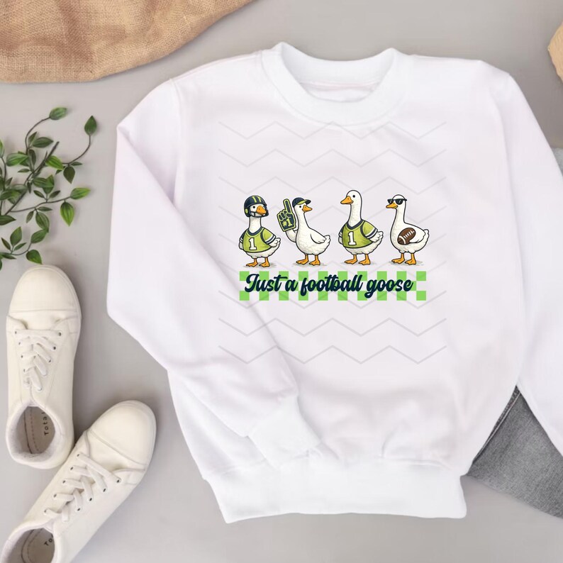 Football Goose PNG Bundle | Funny Game Day Goose Shirt Designs | Cute ...