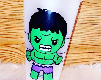 Incredible Hulk Cup | Etsy